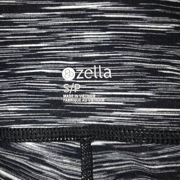 Zella | Pants & Jumpsuits | Zella Black White Workout Legging | Poshmark